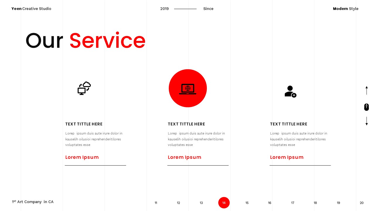 Red – Business Presentation Google Slides Template, Presentation Templates