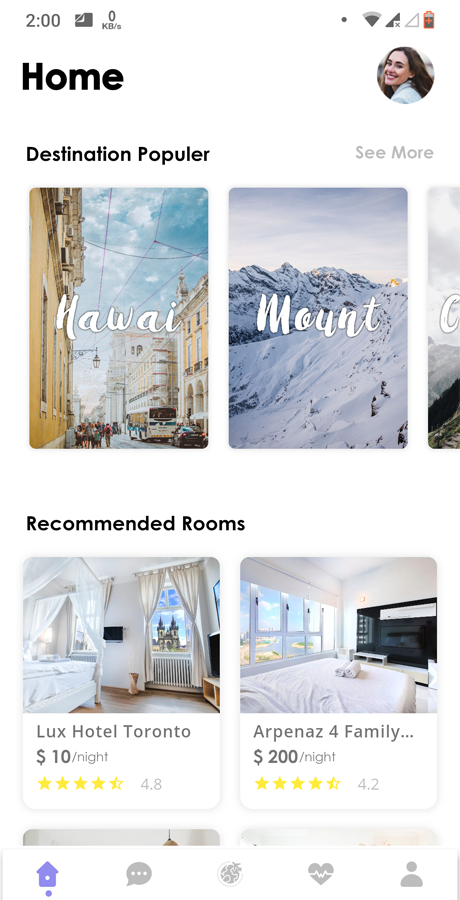 Flux Hotel booking app and Travel app in Flutter 3.0 hotel app by ...