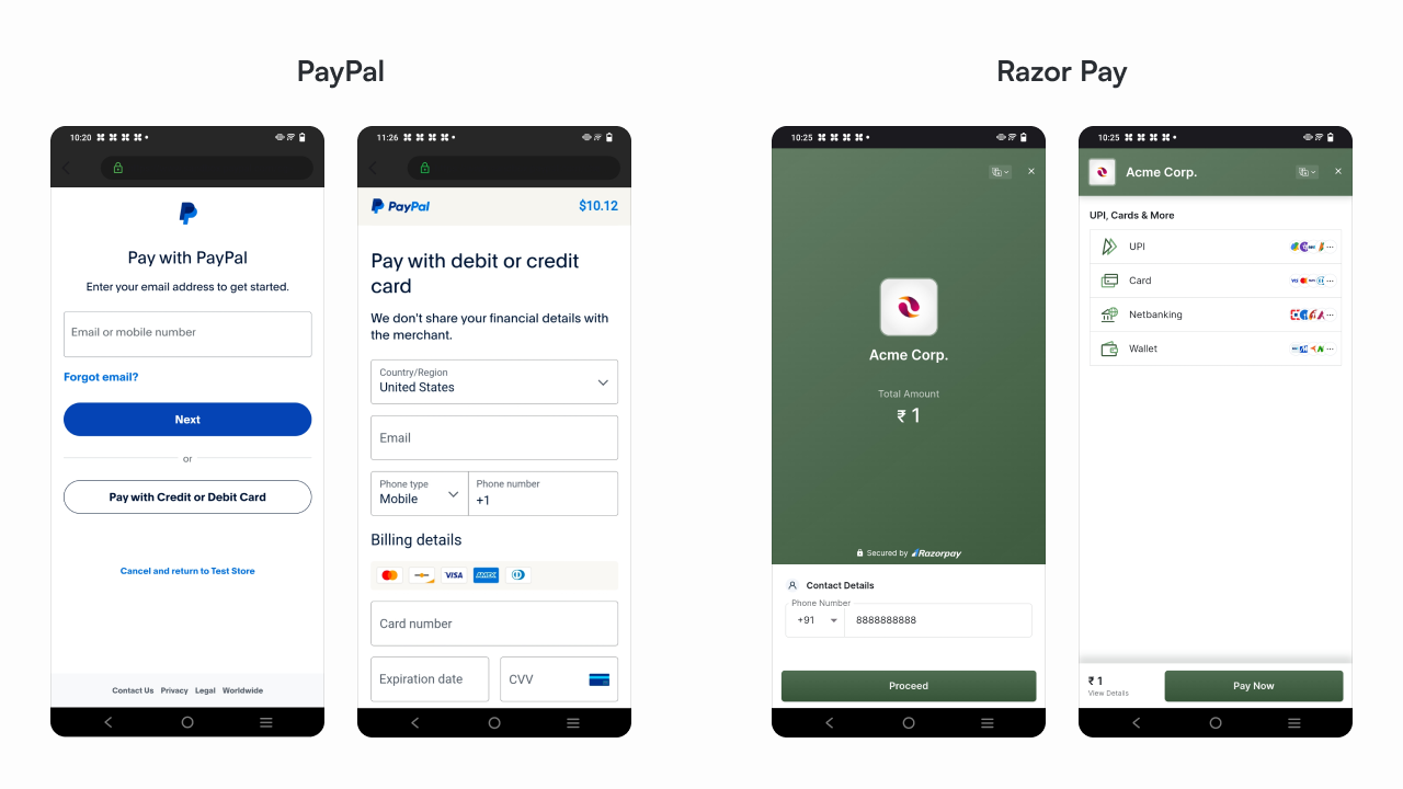 Prime Flutter Payment Gateways Kit by thefuturelens | CodeCanyon