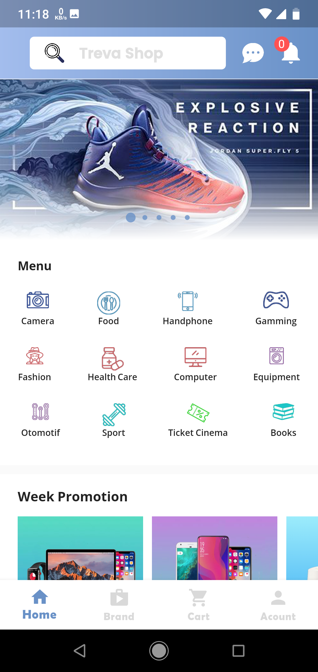 Flutter Treva Shop Ecommerce UI KIT in flutter 3.0 e-commerce store ...