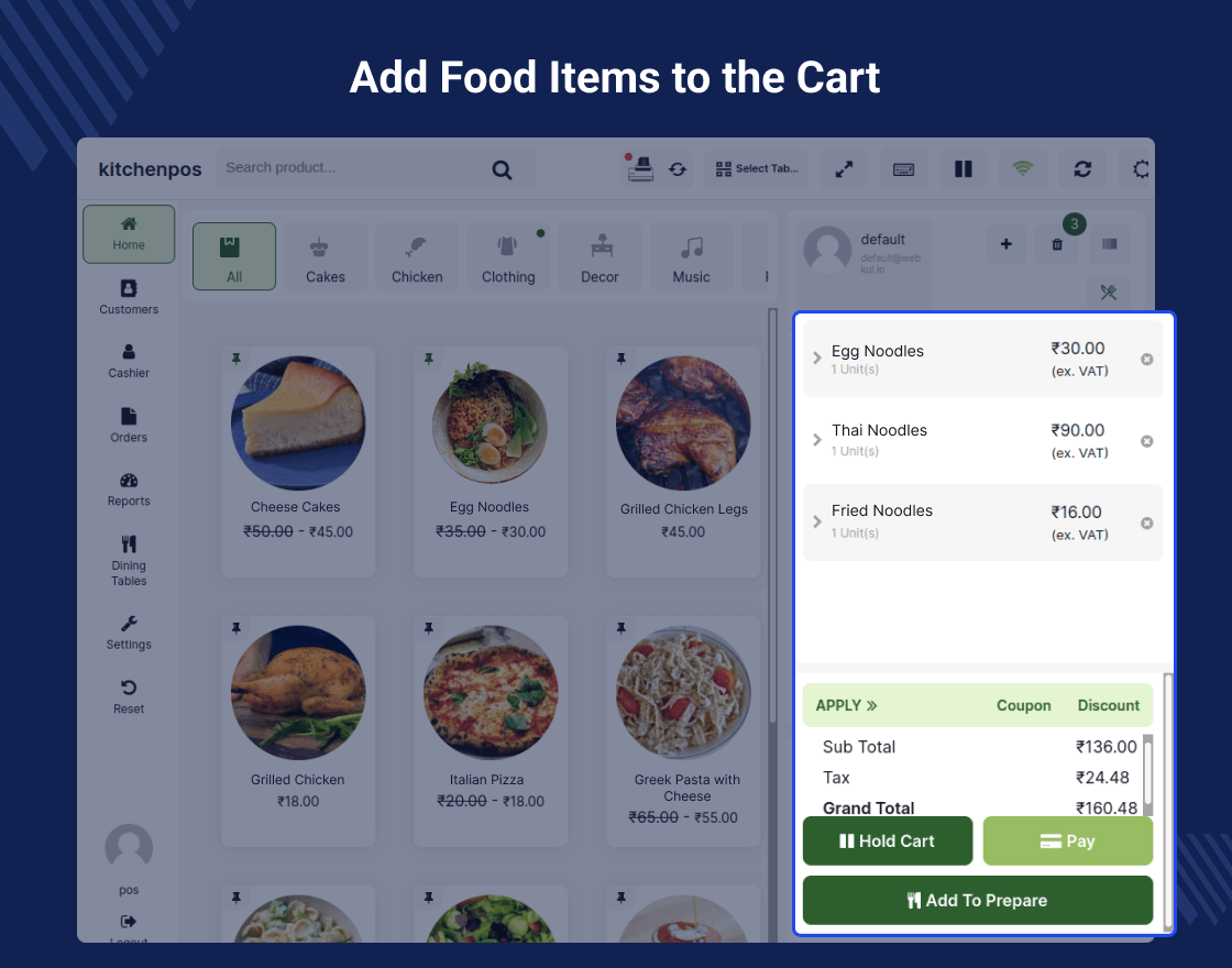 WooCommerce Restaurant Kitchen POS by Webkul | CodeCanyon
