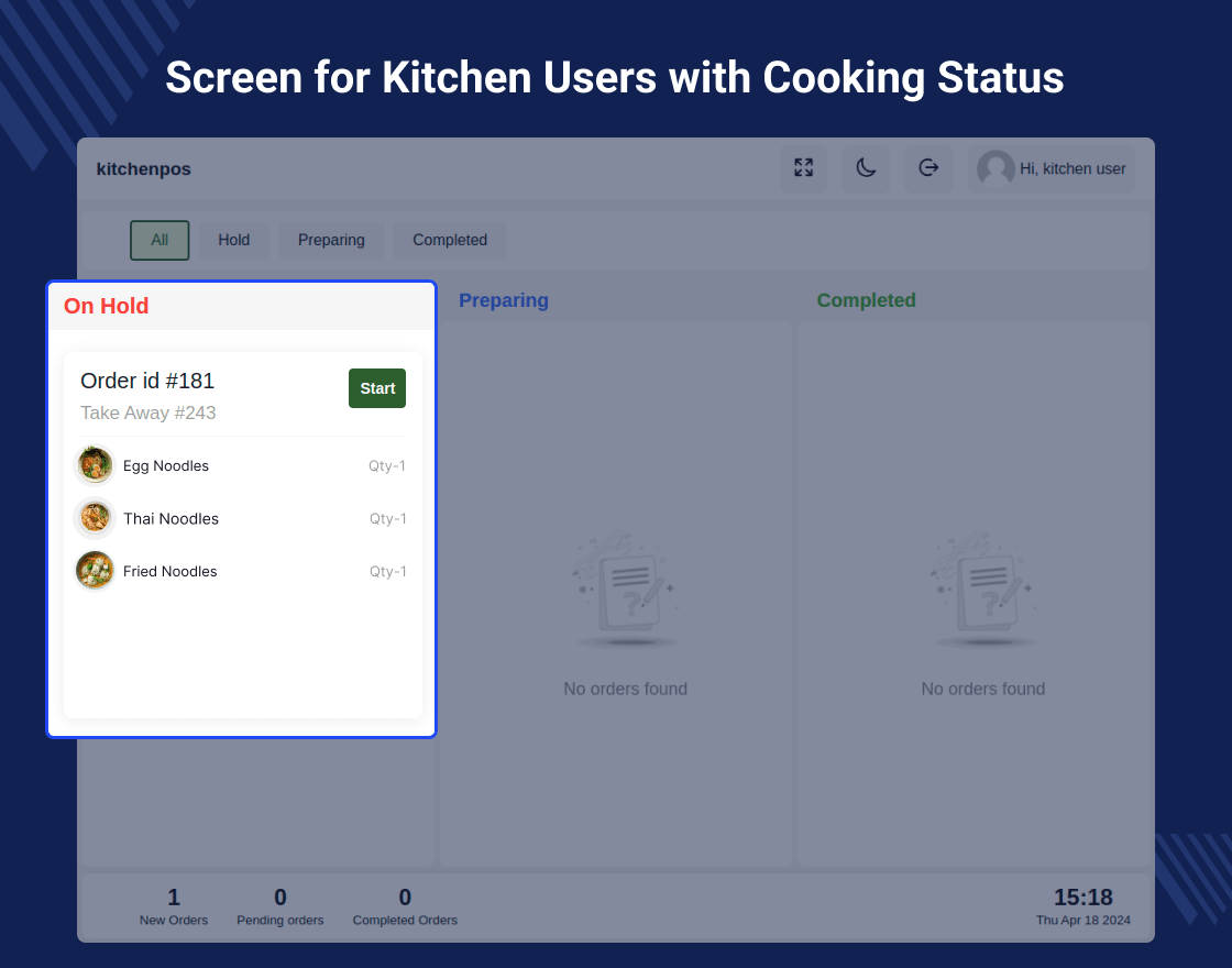 WooCommerce Restaurant Kitchen POS by Webkul | CodeCanyon