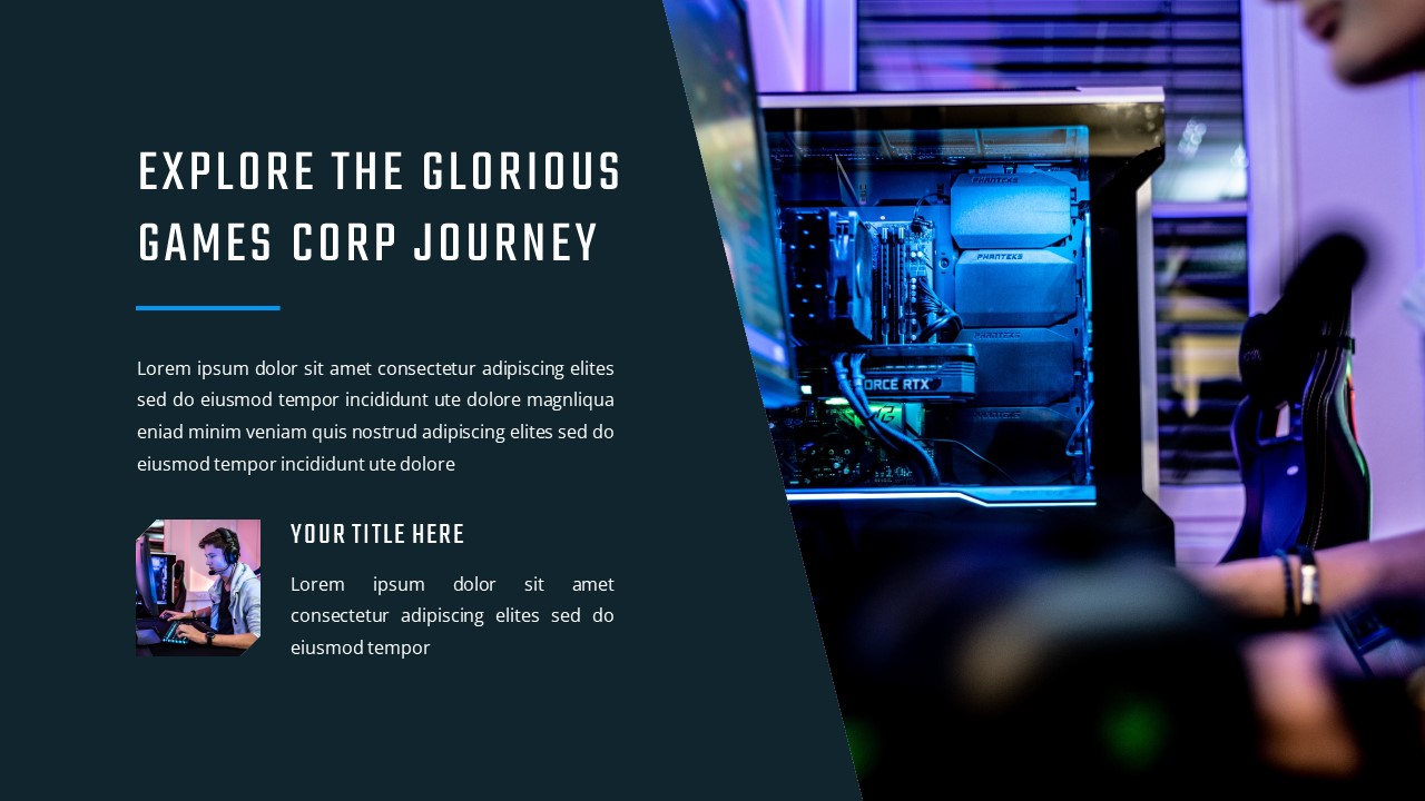 Glorious - Gamers PowerPoint Template, Presentation Templates ...
