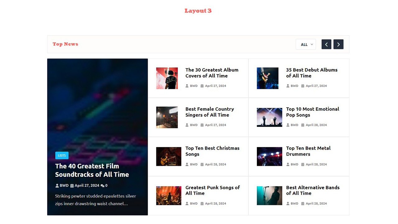 Post List - Smart Post List Addon For Elementor by BestWpDeveloper