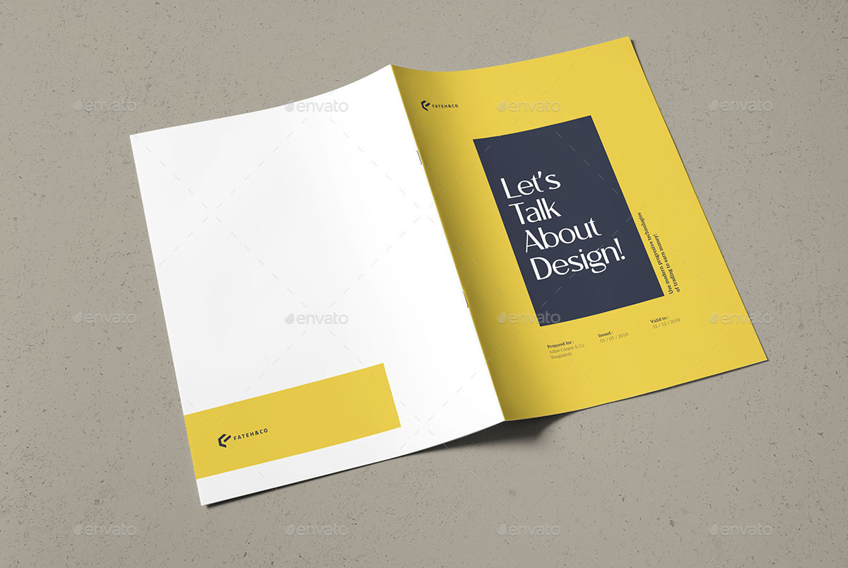 Proposal, Print Templates | GraphicRiver