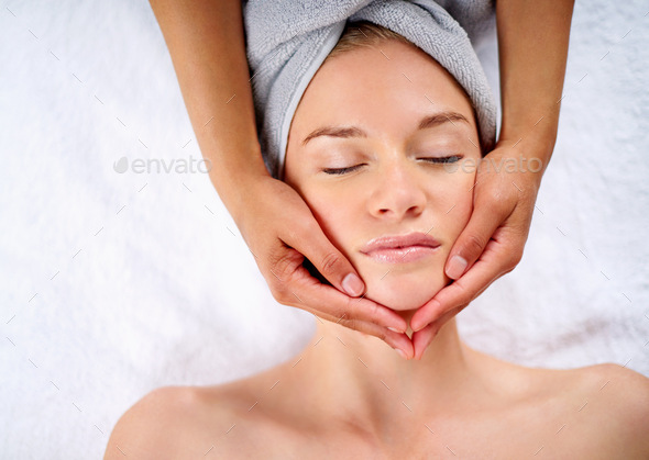 Soothed by healing hands Stock Photo by YuriArcursPeopleimages | PhotoDune