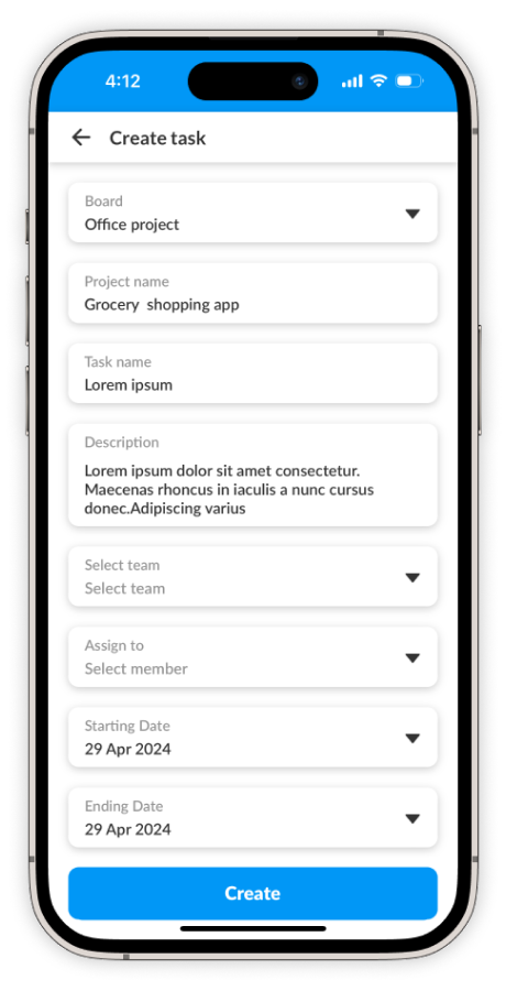 Task Management & Organizer App Template in React Native | Multi Language | Tasky by ...