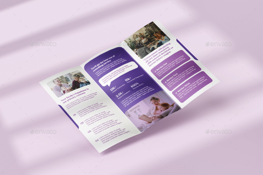 Counselling Service Trifold Brochure Template, Print Templates ...