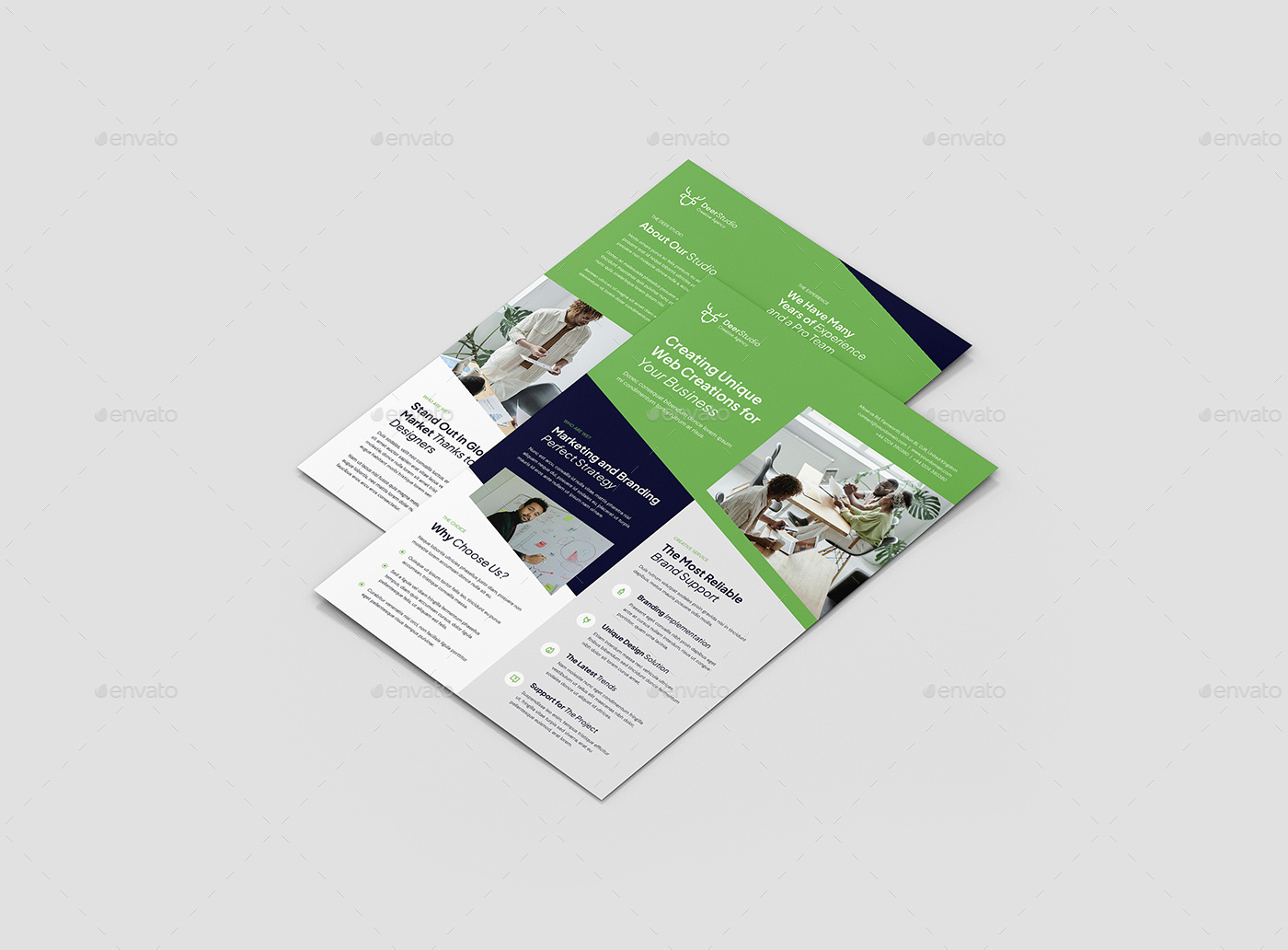 Web Studio Flyer Template, Print Templates | GraphicRiver