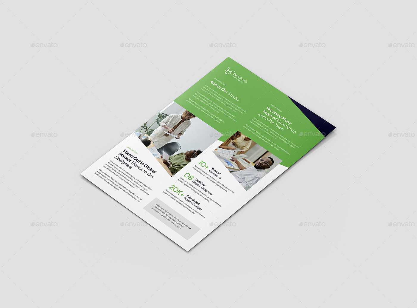 Web Studio Flyer Template, Print Templates | GraphicRiver