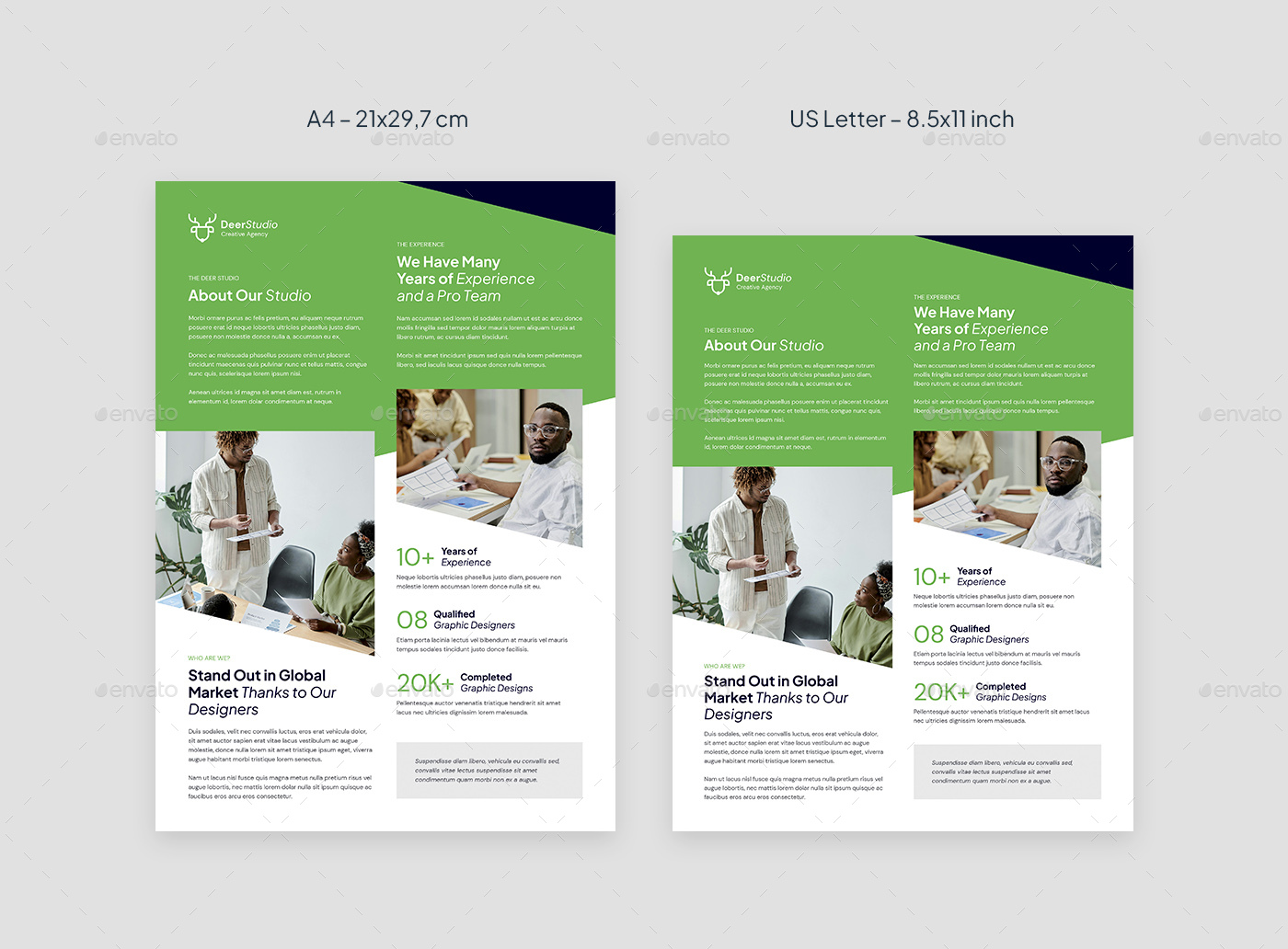 Web Studio Flyer Template, Print Templates | GraphicRiver