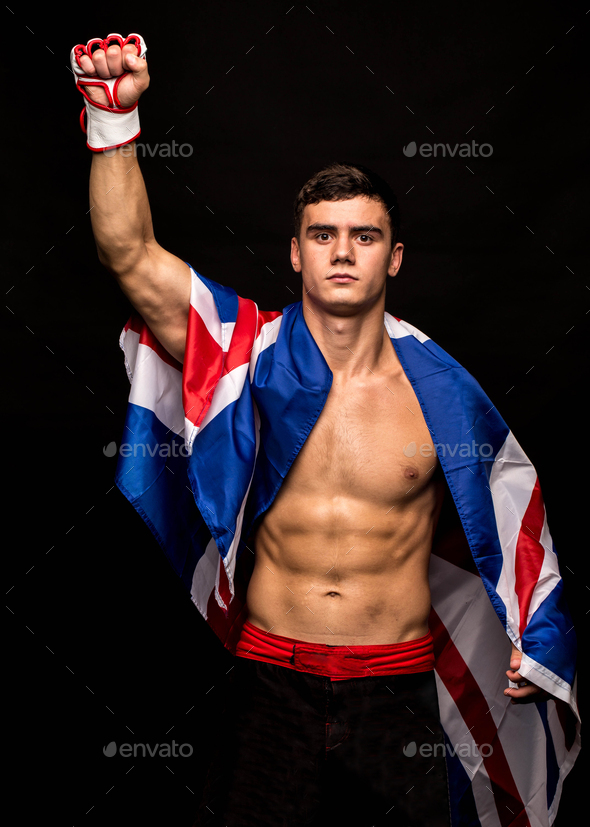 Male model. Kickboxing Stock Photo by indigolotos | PhotoDune