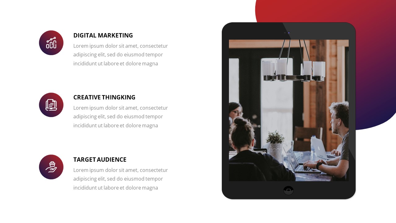 Amplify - Digital Agency PowerPoint Template, Presentation Templates