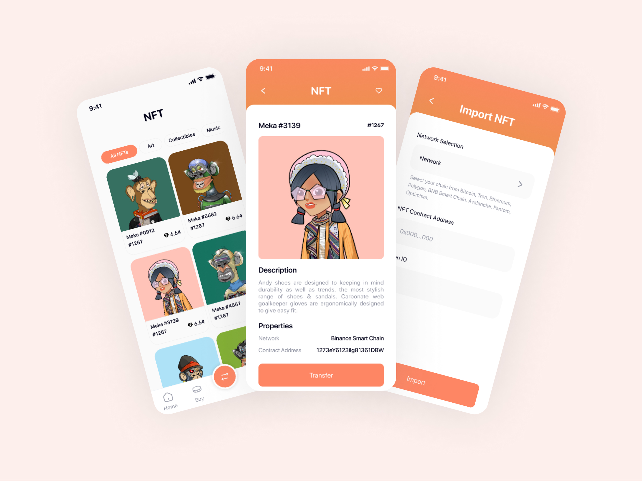 Ultimate Crypto and NFT Wallet Solution: Fully Functional Mobile App ...