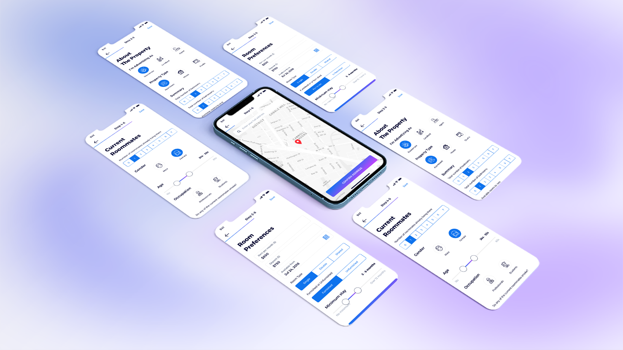 Stacy - Flutter Roommate Template by izidev2023 | CodeCanyon