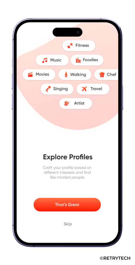 Orange - Dating app with Livestream, Chat, Gifts, Payouts : Flutter ...