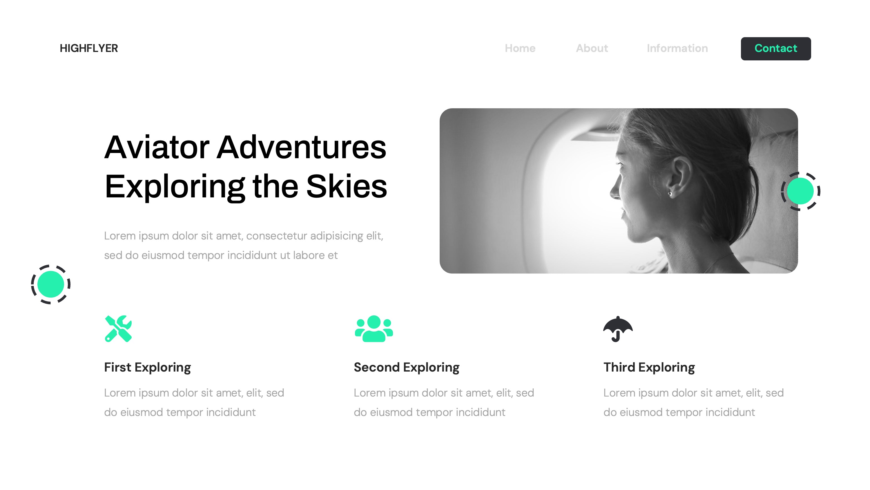 Highflyer Aviator Powerpoint, Presentation Templates | GraphicRiver