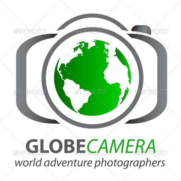 Globe Camera Logo, Logo Templates | GraphicRiver
