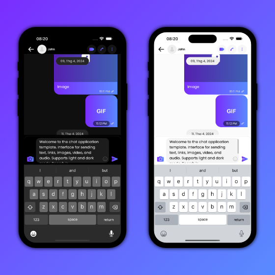 Chat Application Template - iOS Swift 5 by hoangmtv | CodeCanyon