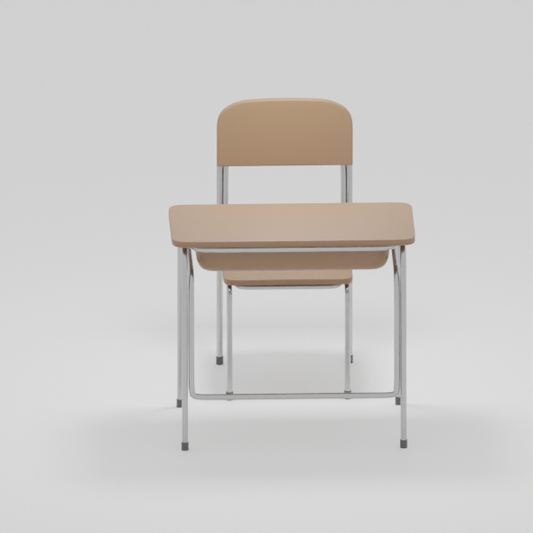 School Chair Set by mrfauzi | 3DOcean