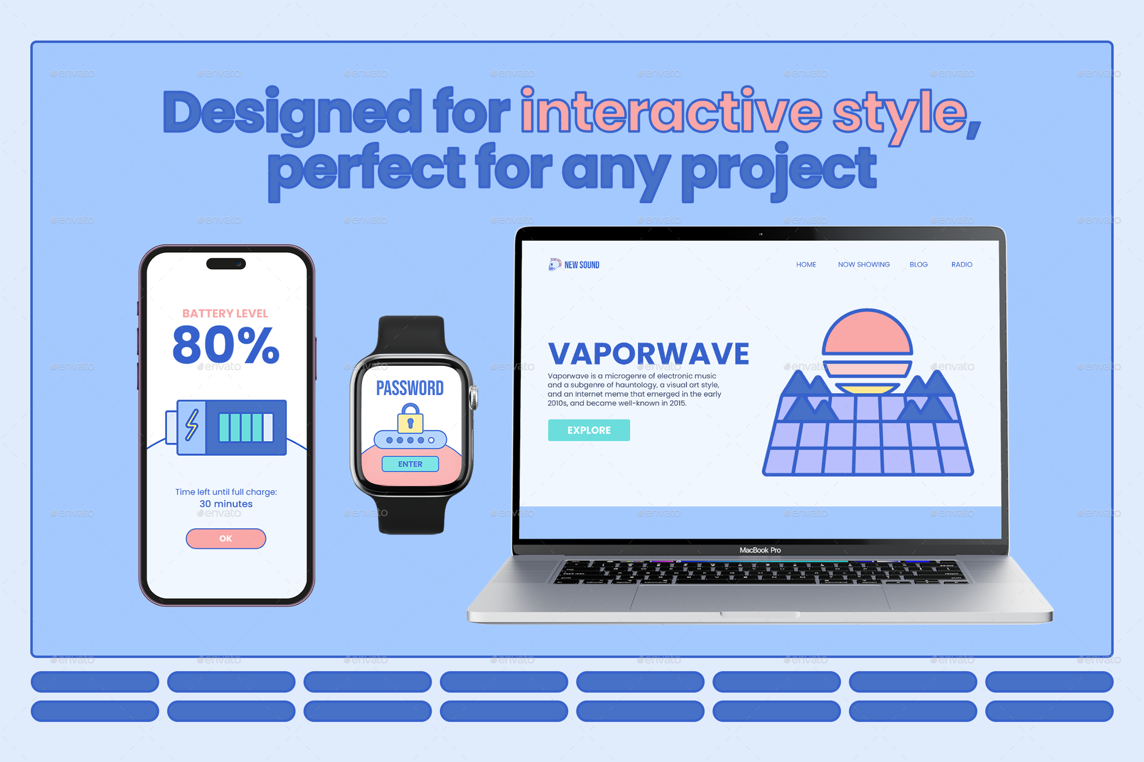 60 Cyberpunk Icons | Indigo Series, Icons | GraphicRiver