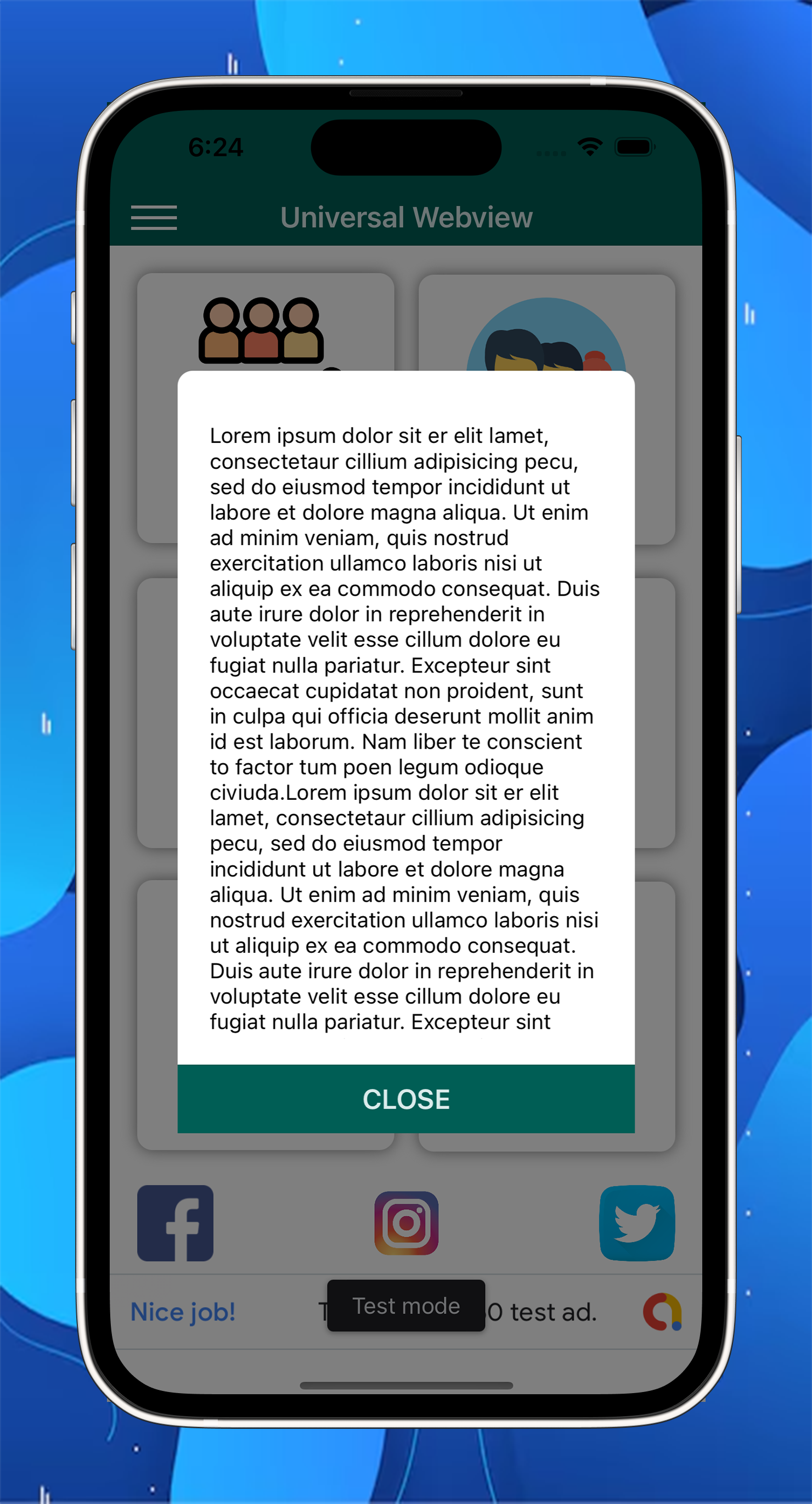 IOS WebView App(Support iOS version 17 and Swift 5) by appworldking
