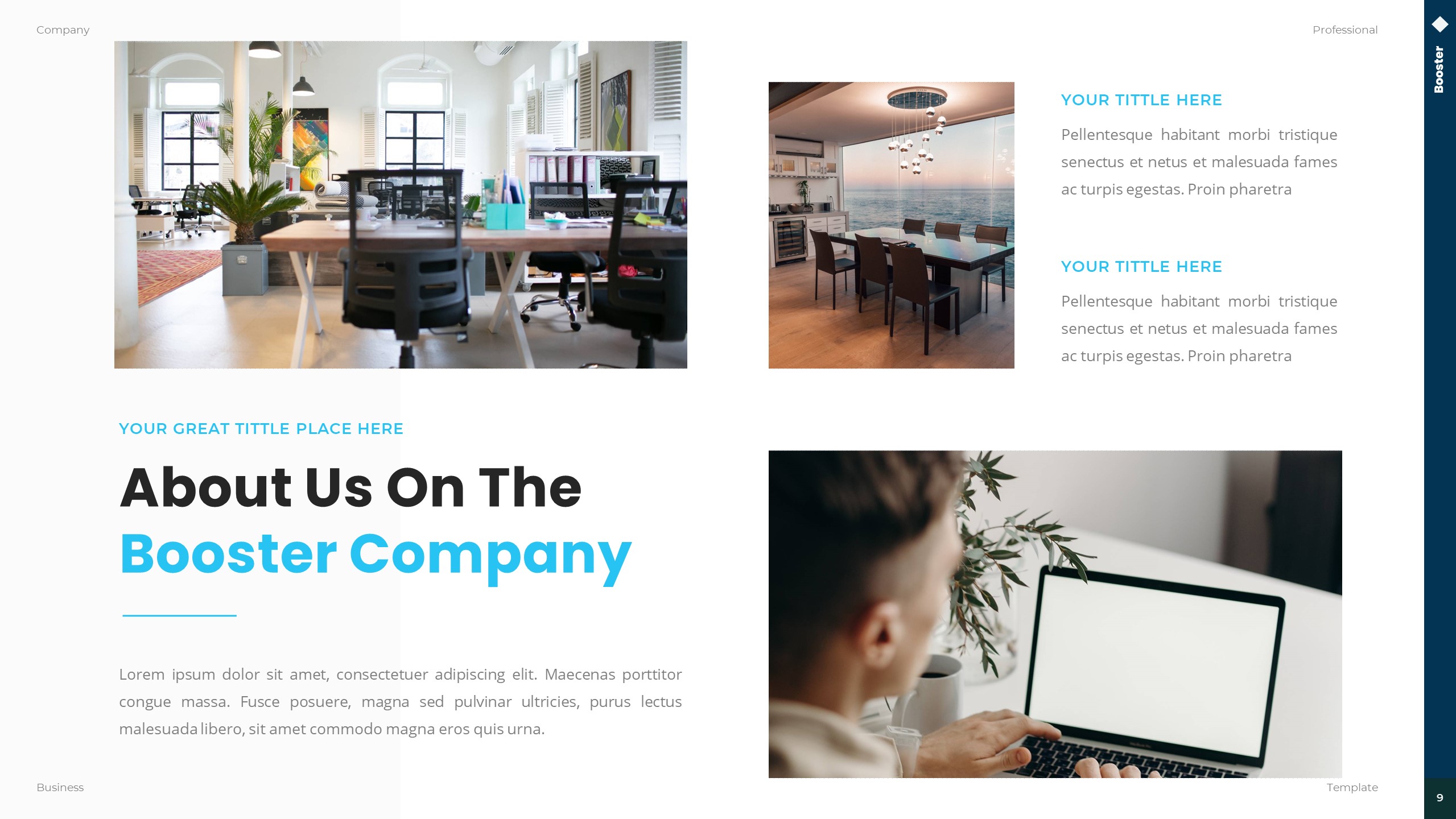 Booster - Business PowerPoint Template, Presentation Templates ...
