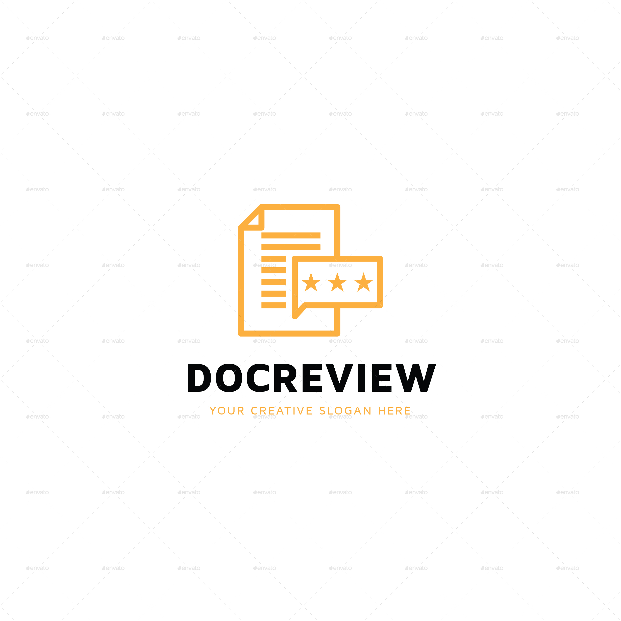 Doc Review Logo, Logo Templates | GraphicRiver