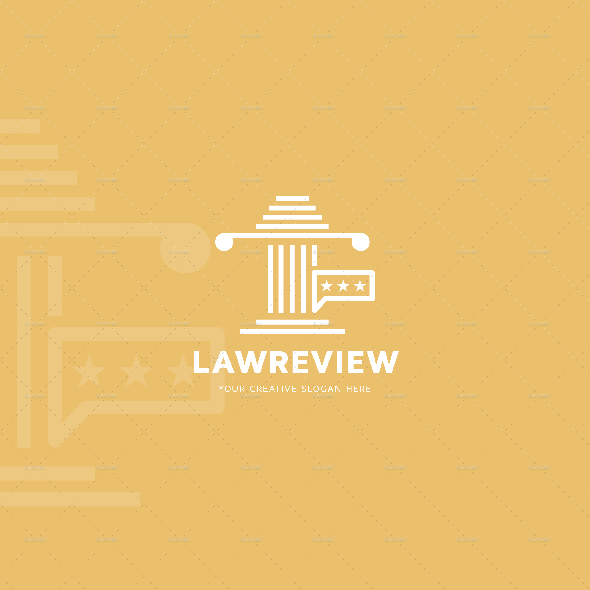 Law Review Logo, Logo Templates | GraphicRiver