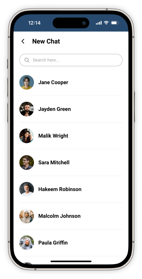 Chat & Group Chat App Template React Native | Whatsapp Clone React ...