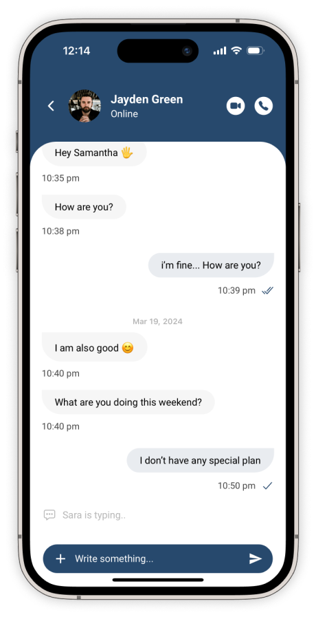 Chat & Group Chat App Template React Native | Whatsapp Clone React ...