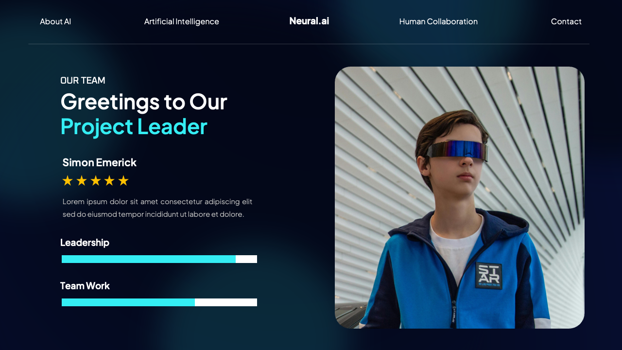 Neural - Artificial Intelligence Keynote Tamplate, Presentation Templates