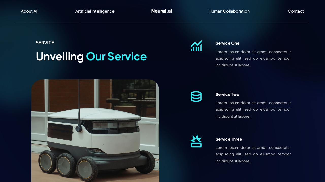 Neural - Artificial Intelligence Keynote Tamplate, Presentation Templates