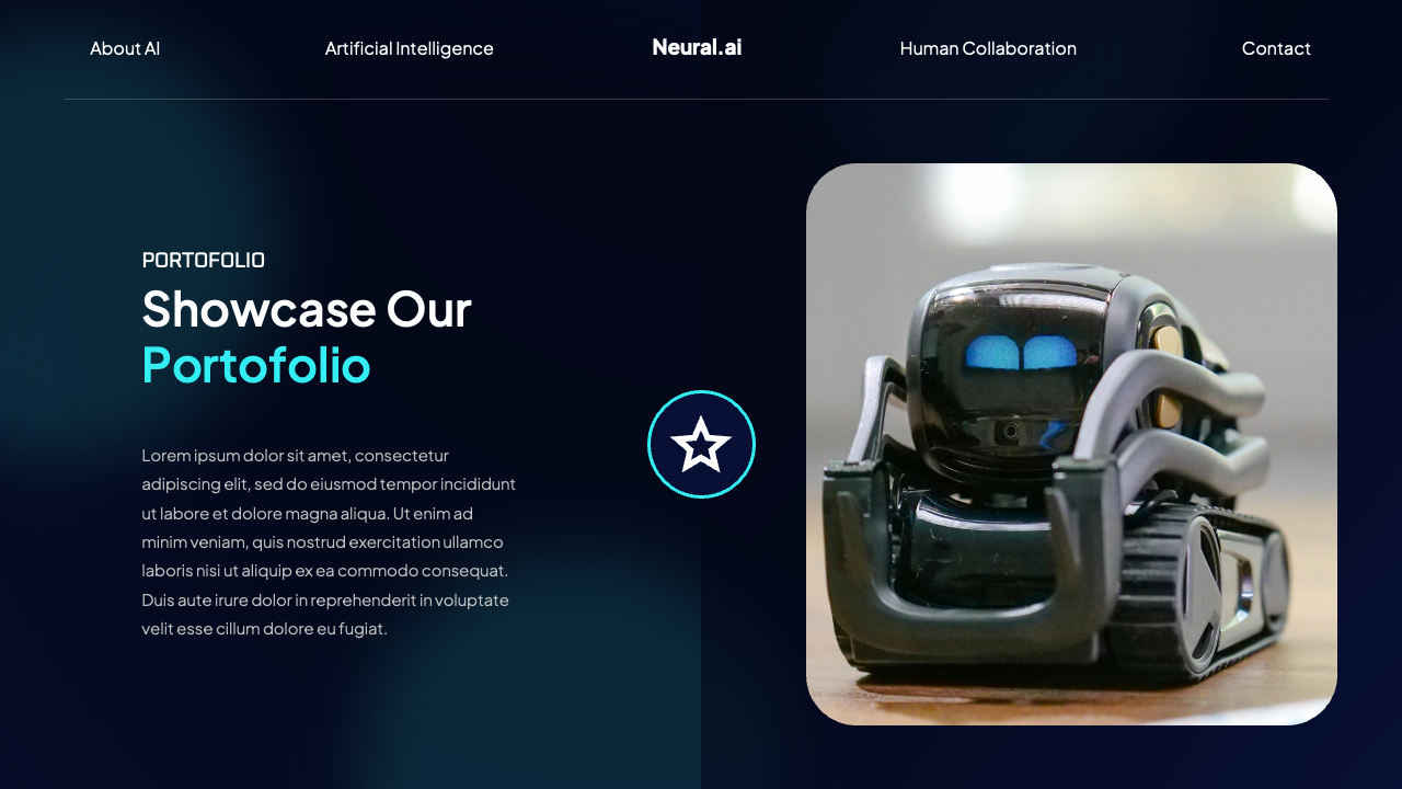 Neural - Artificial Intelligence Keynote Tamplate, Presentation Templates