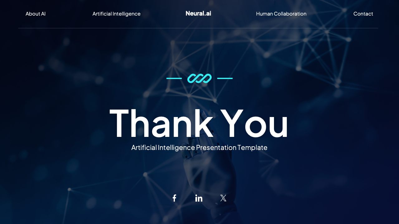 Neural - Artificial Intelligence Keynote Tamplate, Presentation Templates