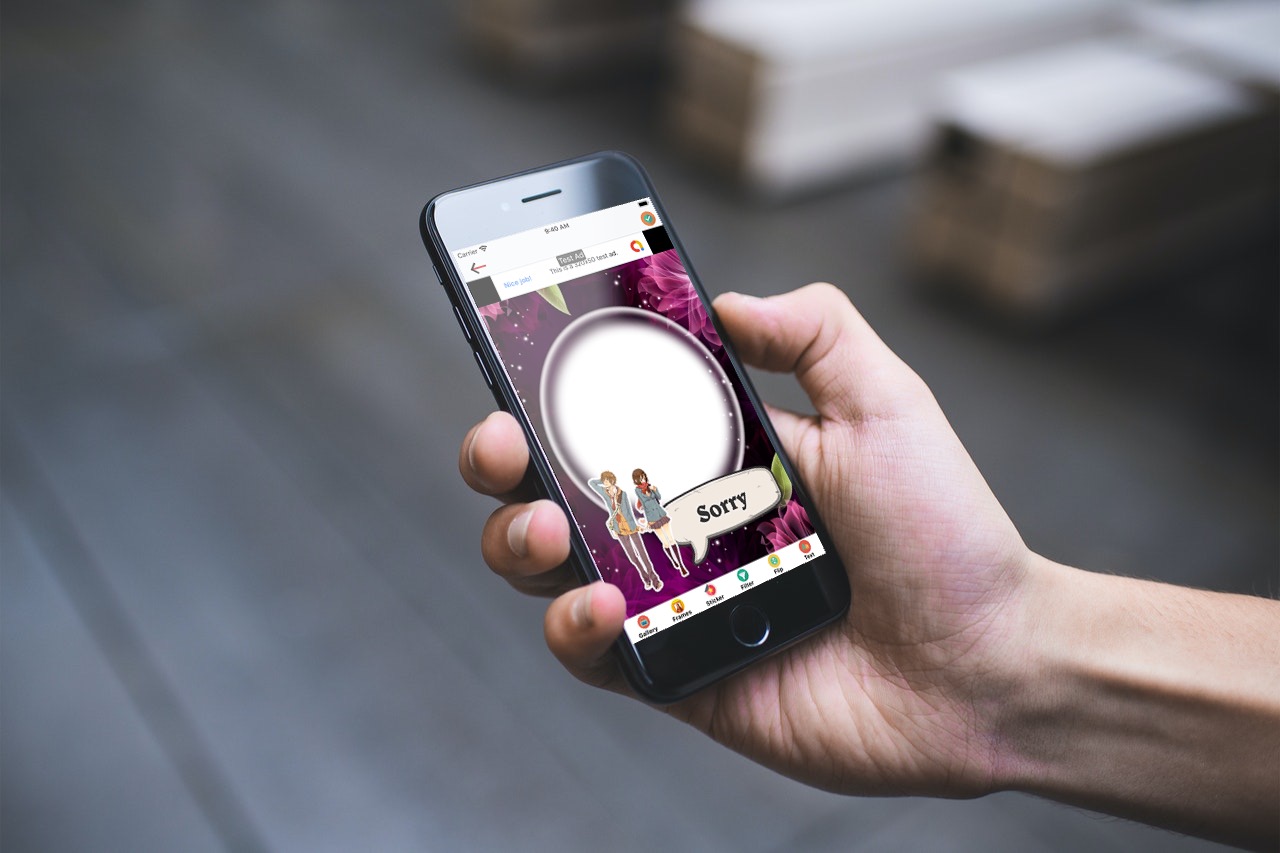 Sorry Photo Frames (Support iOS version 17 and Swift 5) by appworldking