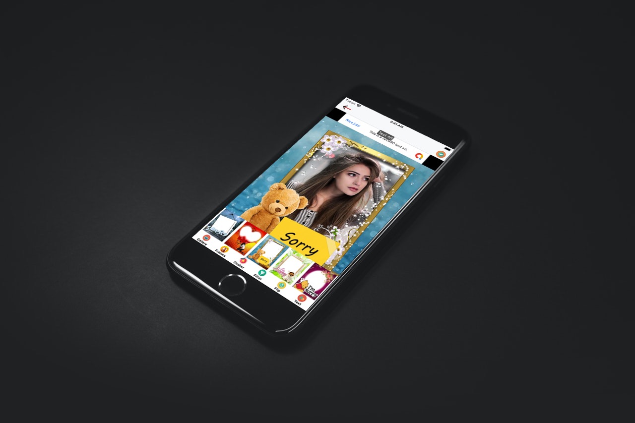 Sorry Photo Frames (Support iOS version 17 and Swift 5) by appworldking