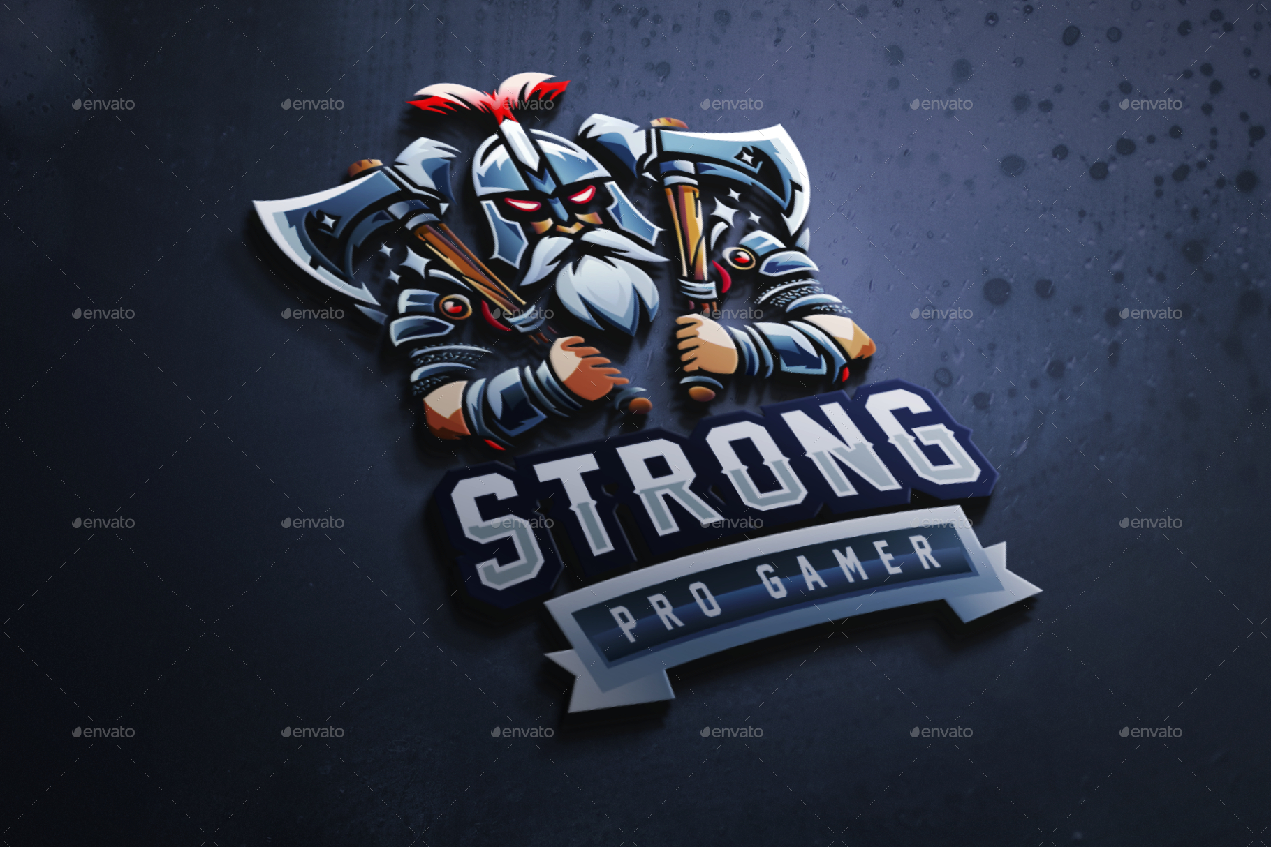 Strong Pro Gamer Logo, Logo Templates | GraphicRiver