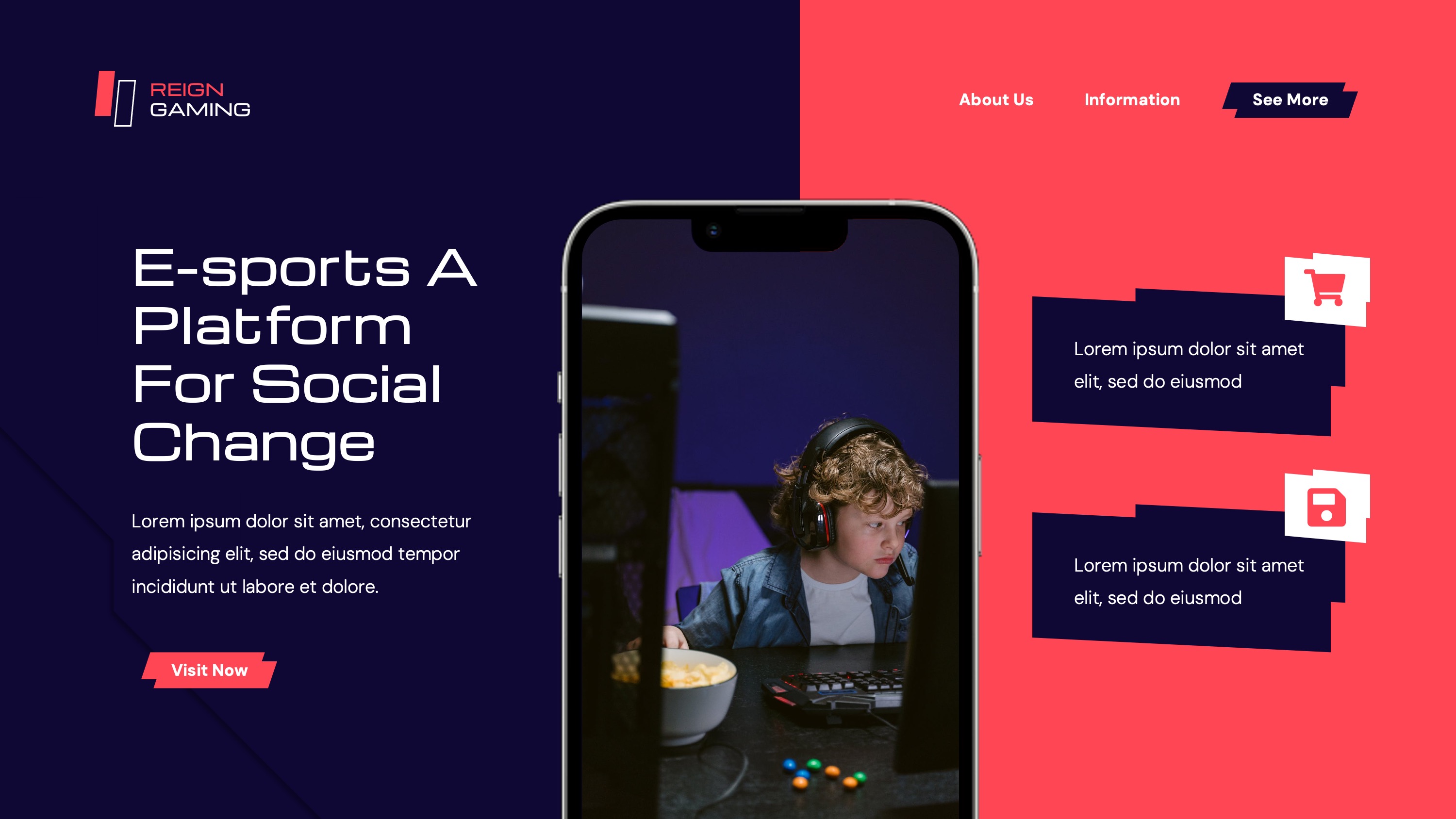 Reign Gaming E Sport Keynote, Presentation Templates | GraphicRiver