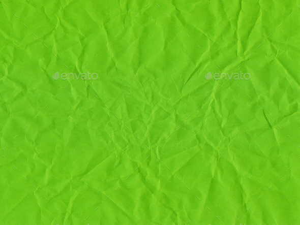 Surface of colored paper, sheet of crumpled green paper Stock Photo by ...