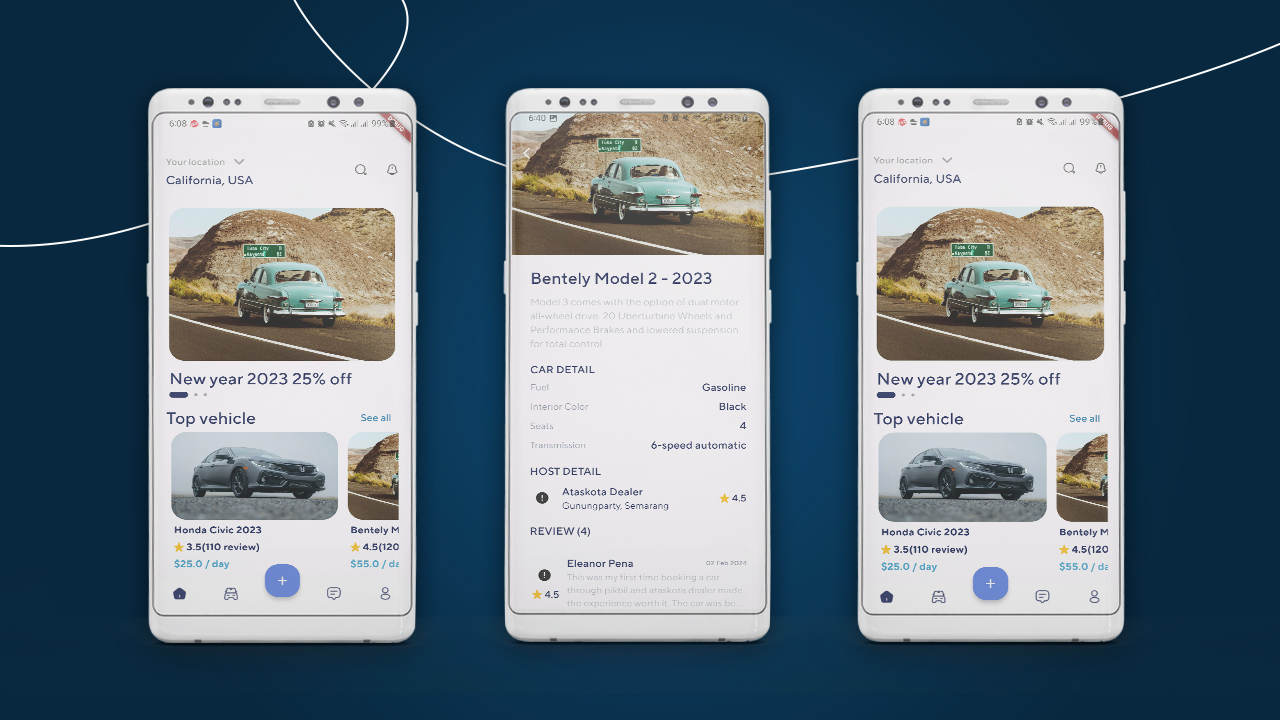 Wheelust Flutter Driven Ui For Car Rental Apps By Sublimescripts Codecanyon
