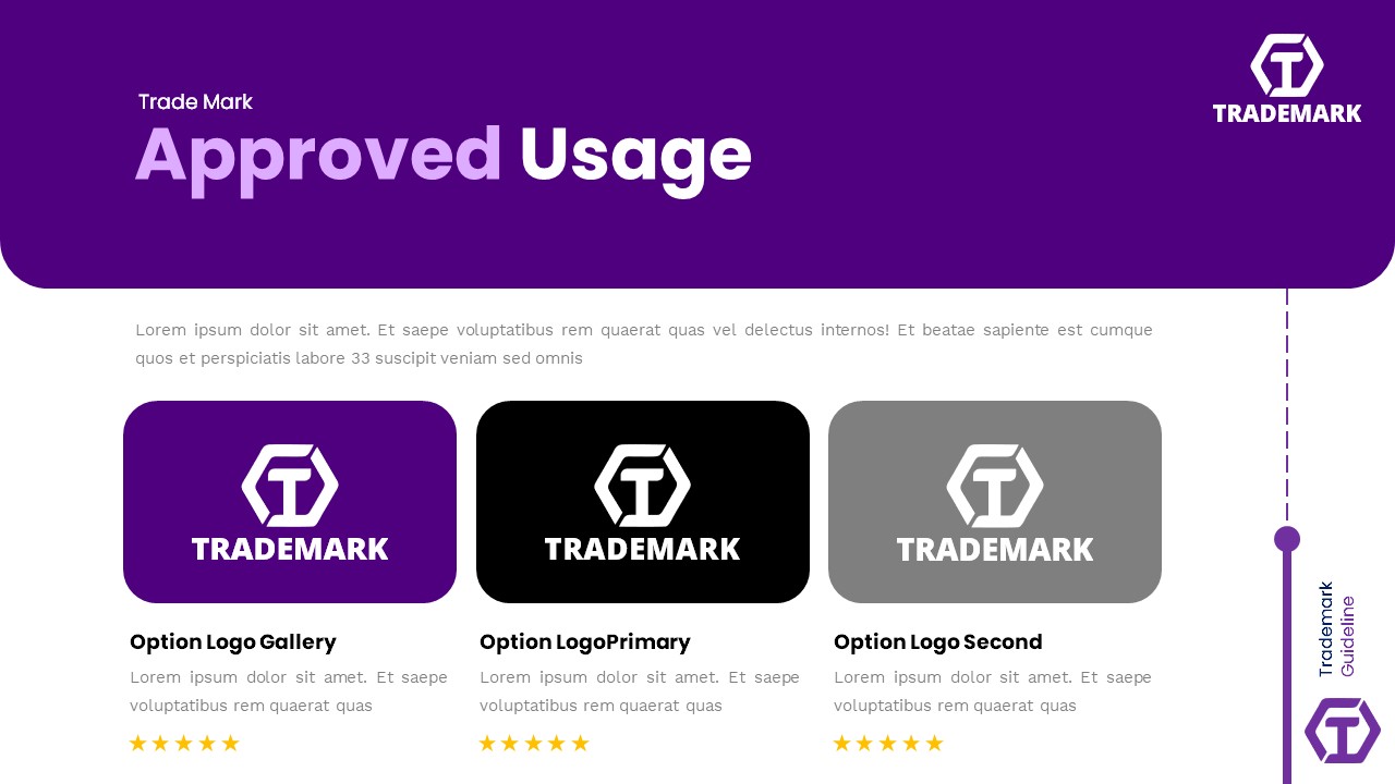 Trademark - PowerPoint Presentation Template, Presentation Templates