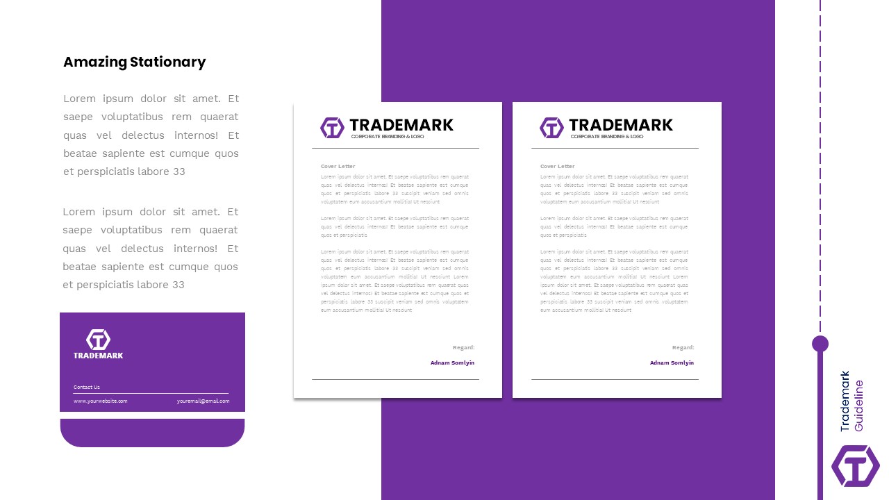 Trademark - PowerPoint Presentation Template, Presentation Templates