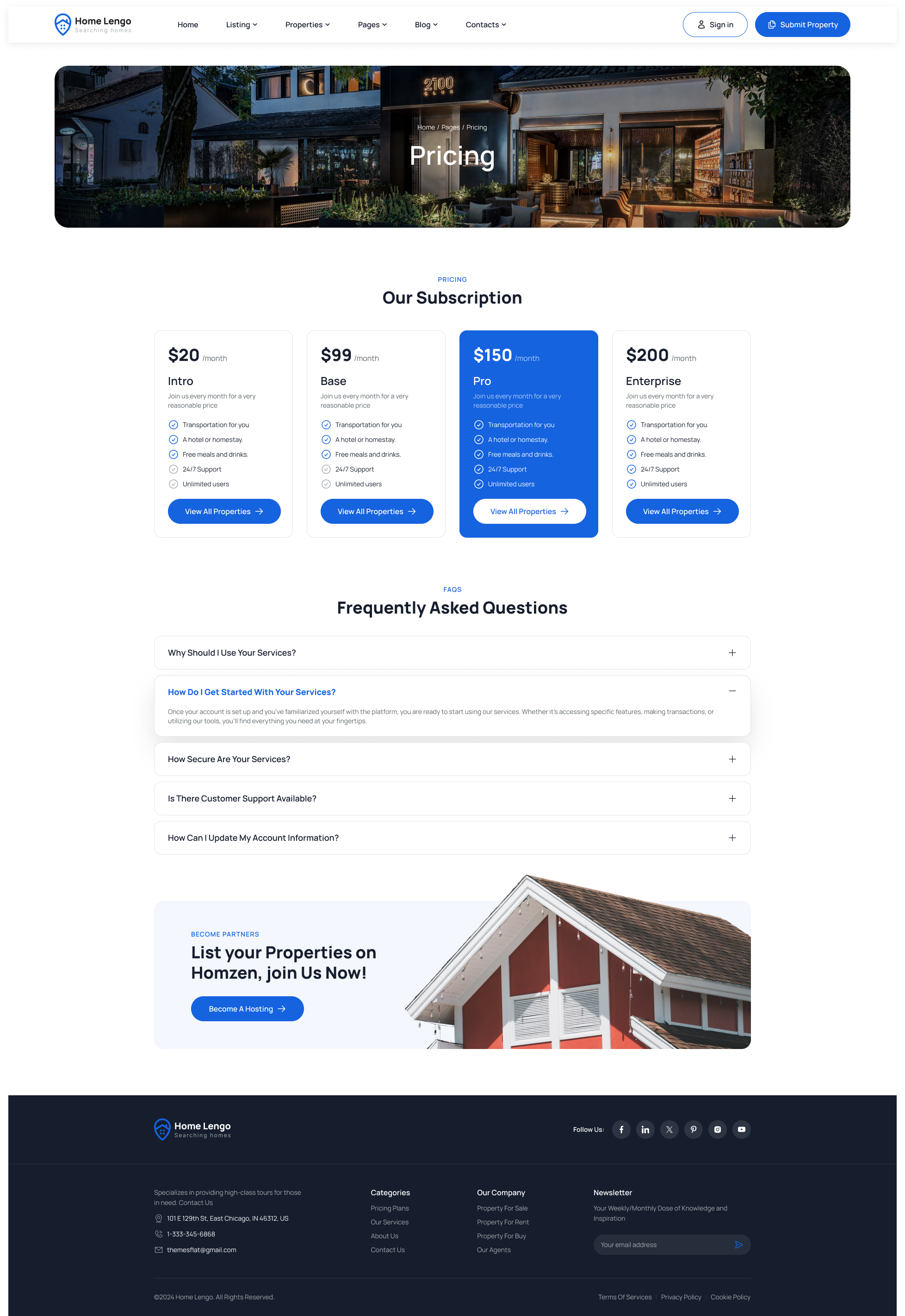 Homelengo - Real Estate Figma Template by themesflat | ThemeForest