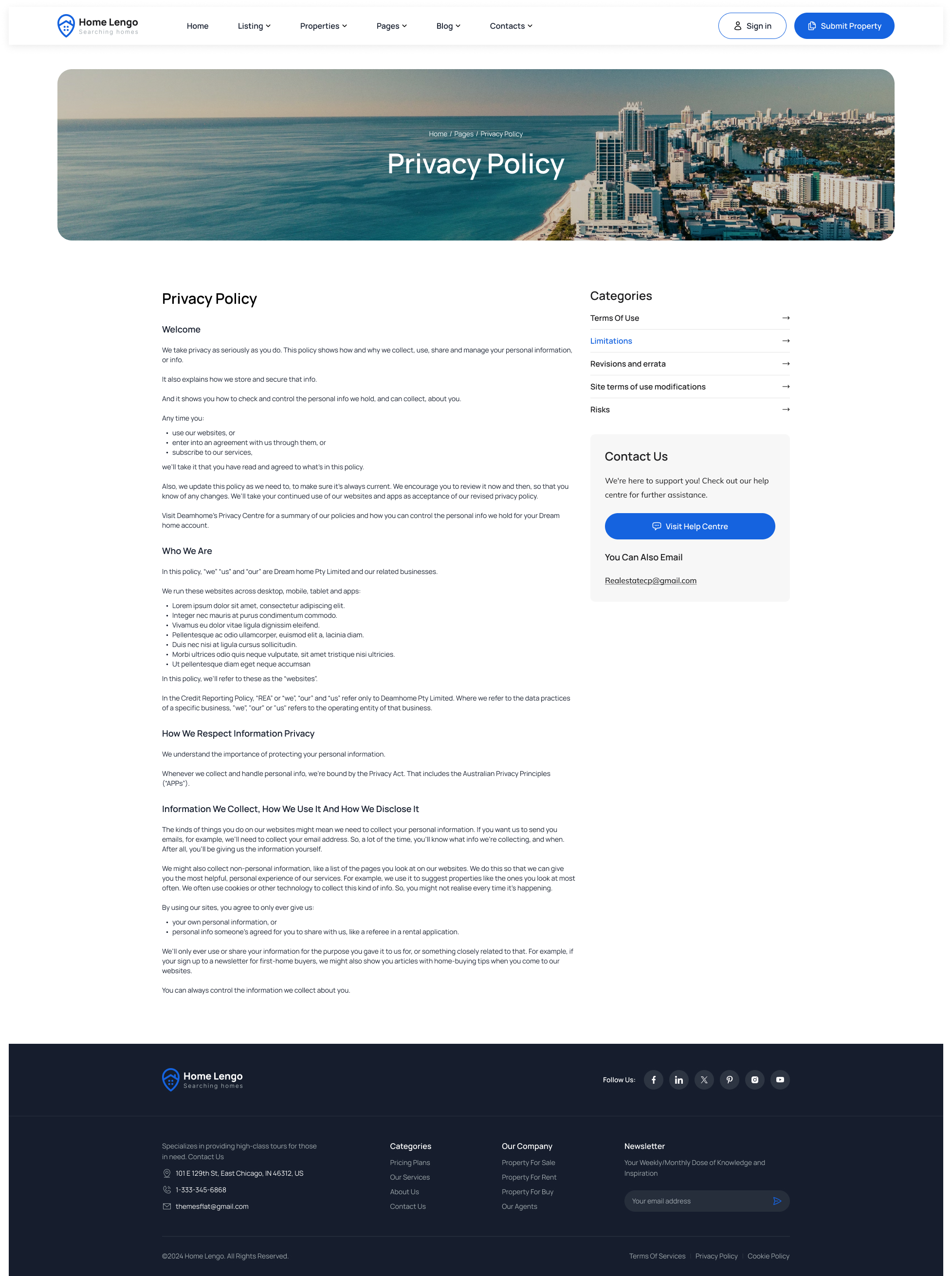 Homelengo - Real Estate Figma Template by themesflat | ThemeForest