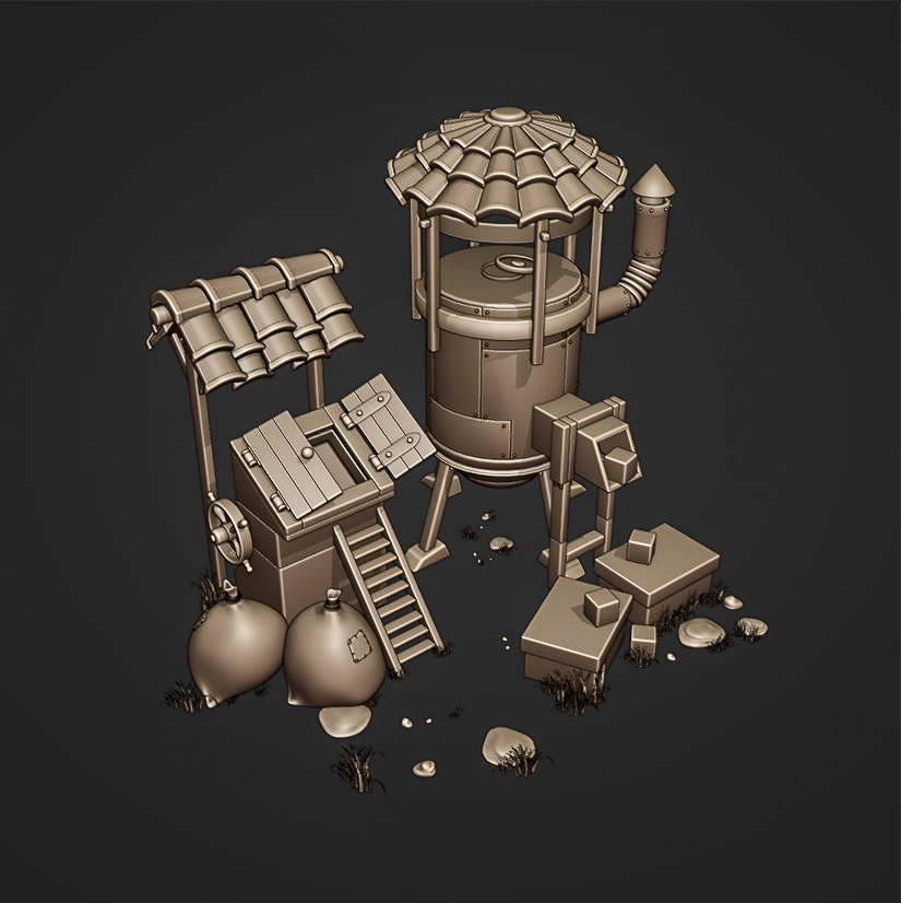 Farm Environment Props by olcaytoibili | 3DOcean