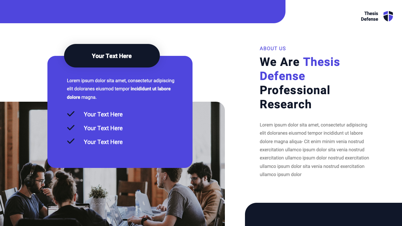 Thesis Defense Google Slides Template, Presentation Templates ...