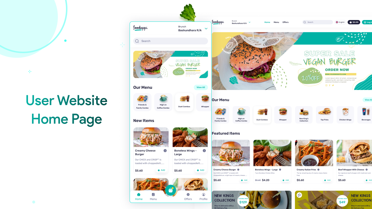 FoodAppi - PWA Food Delivery System and WhatsApp Menu Ordering with ...