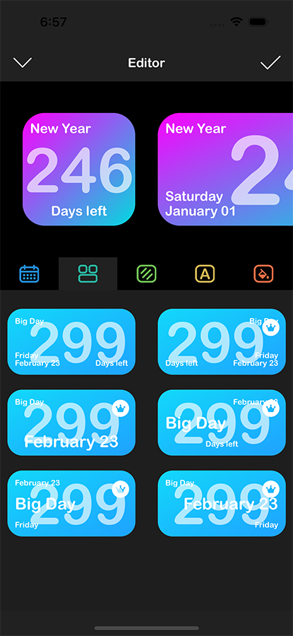 CountDown Widget for iOS by MightyDeveloper | CodeCanyon