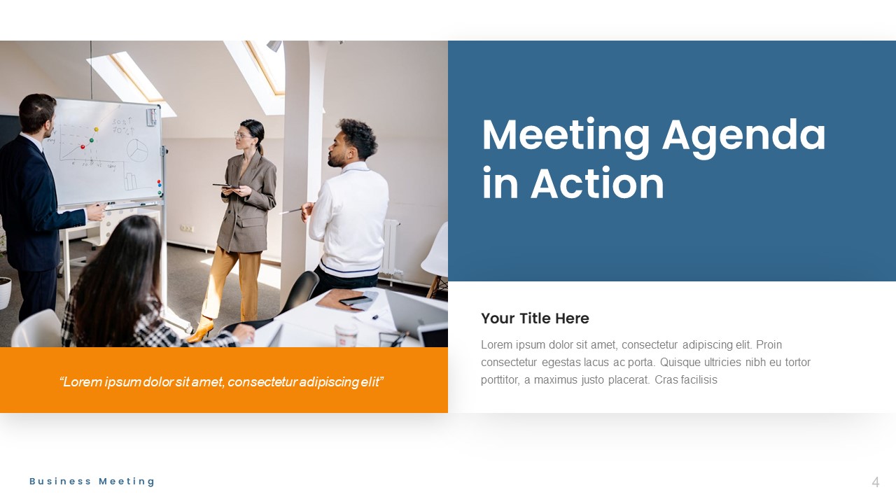 Business Meeting PowerPoint Presentation, Presentation Templates ...